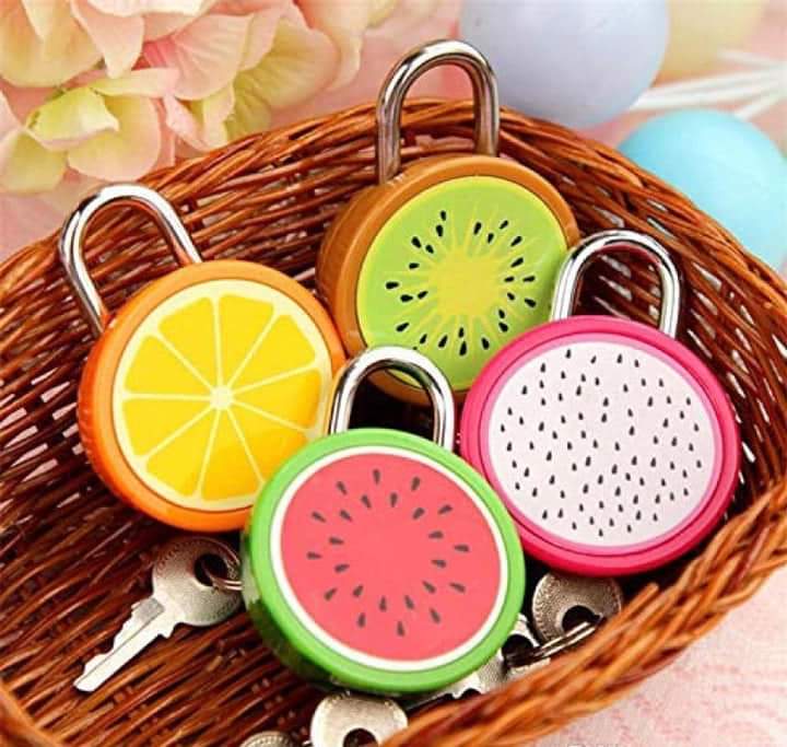 Fruit Shape Lock with Key – Citystore.pk